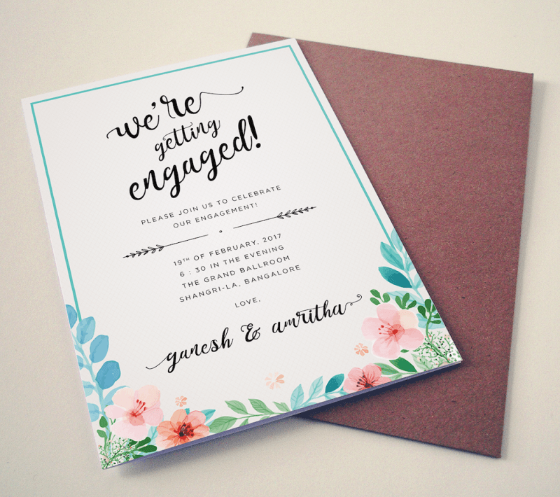 Find a Creative Engagement Party Invitation Wording – Fashion Digger